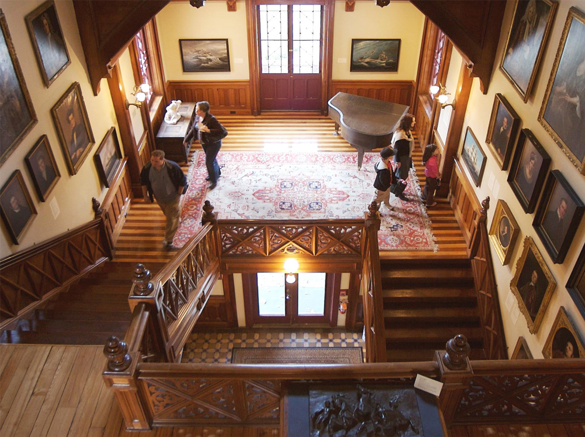 Architecture as Theater: The Staircases of Richard Morris Hunt | A4 ...